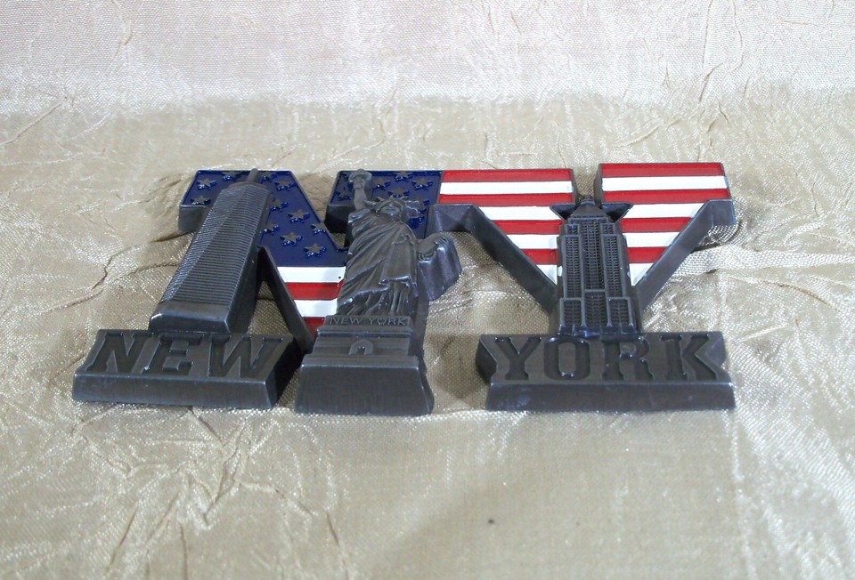 New York City Metal NY Landmarks Magnet | eBay
