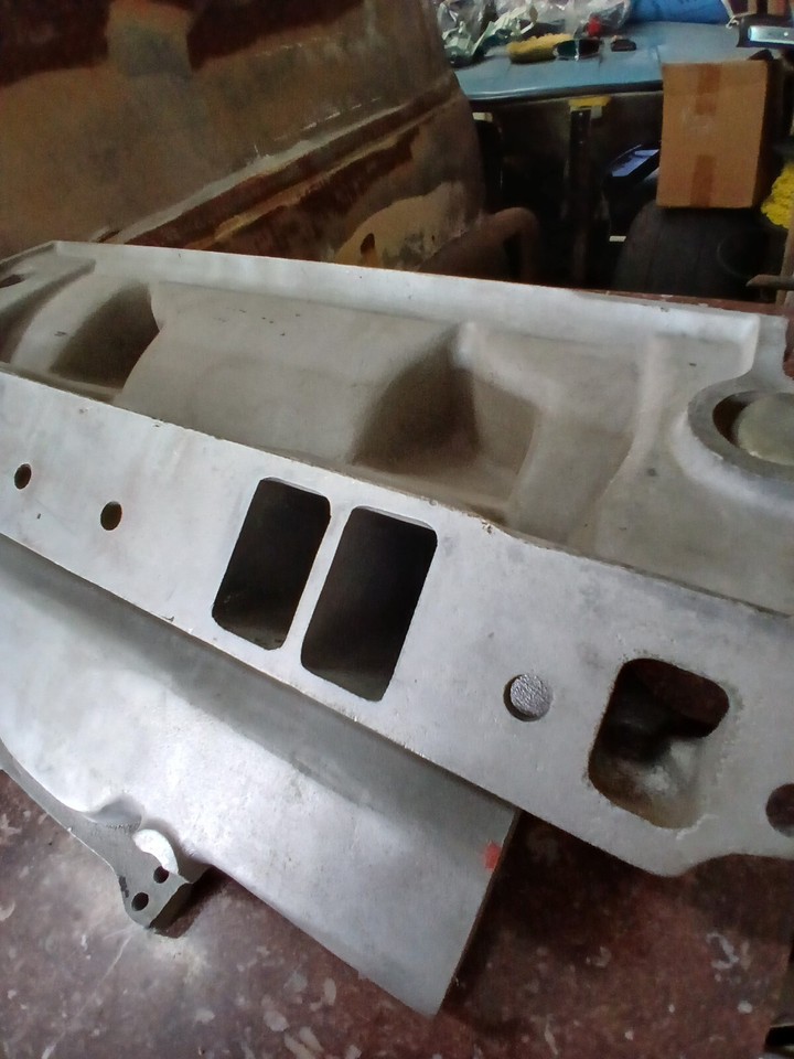 PROTOTYPE Z28 Intake Edelbrock Cross Ram MT GASSER Tunnel Offenhauser ...