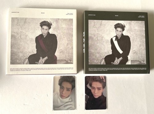 SHINee Jonghyun BASE 1st Mini CD Album Korean Edition Green White Ver ...