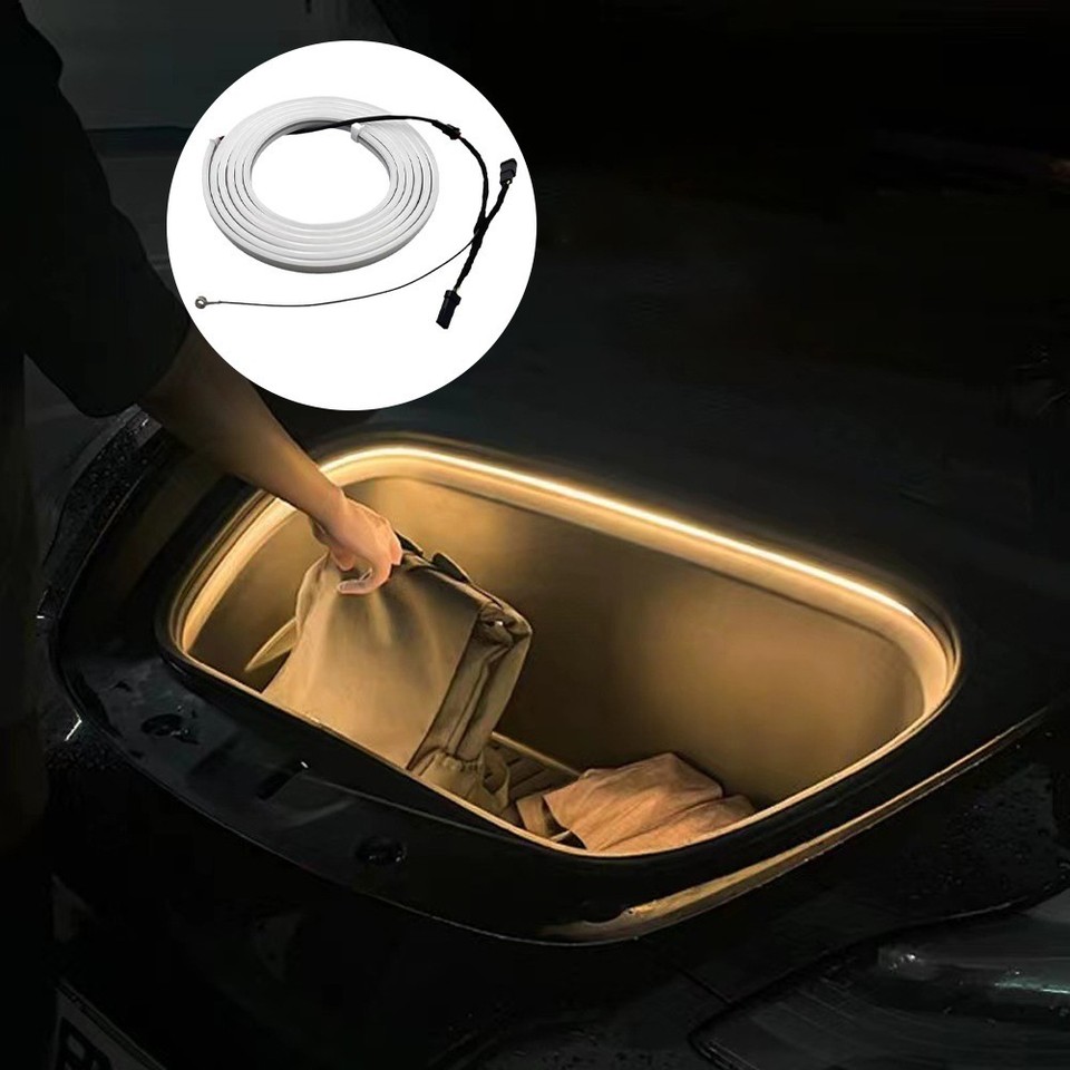For Model 3Y Trunk Lighting Solution 2 5M Warm White Non Destructive ...