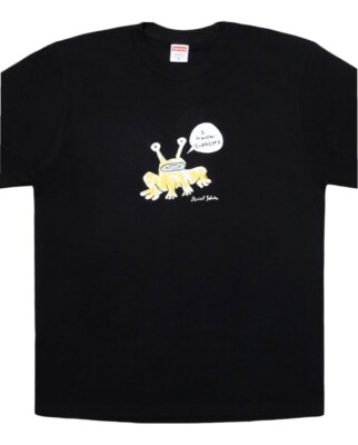 Supreme Daniel Johnston Frog Tee (Size Large) Black SS20 Brand New | eBay