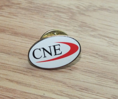 CNE Oval Gold Tone Collectible Business Employee Souvenir Lapel Pin | eBay