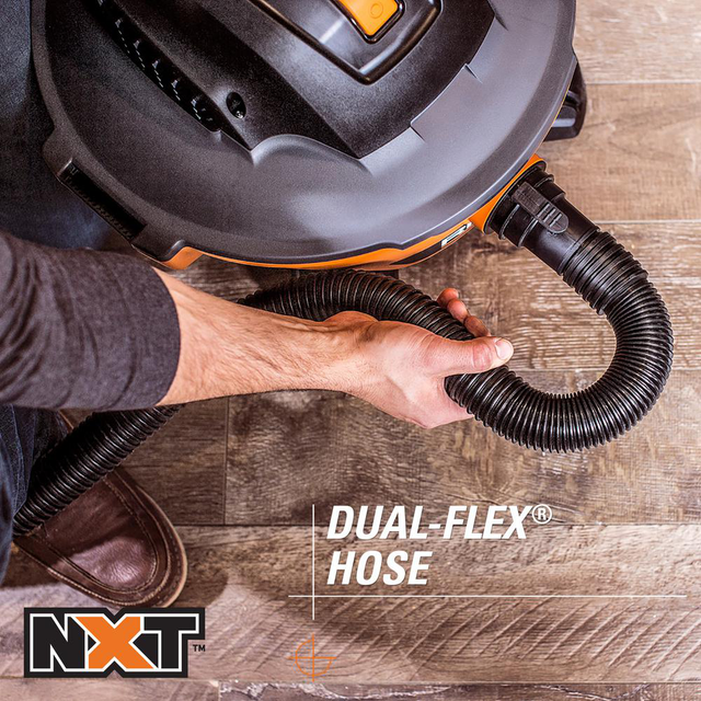 RIDGID HD06001 NXT Wet/Dry Shop Vacuum with Filter, Hose and ...