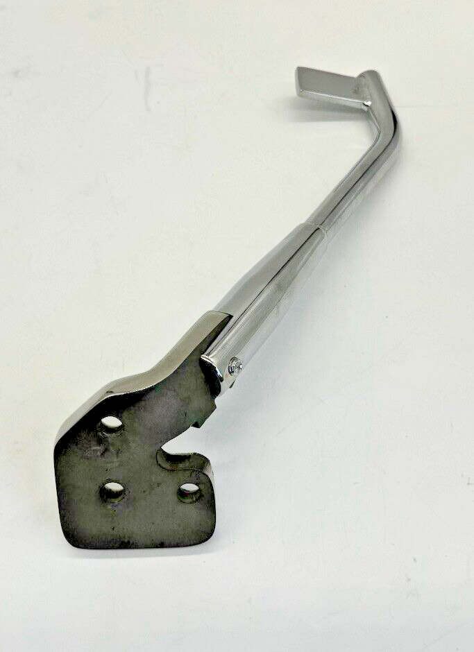 HELLBOUND STEEL CHROME KICKSTAND 84-99 SOFTAIL RIGID USA-MADE CHOPPER ...