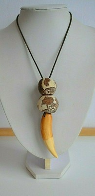 Antique African AKOSO Bodom glass trade beads necklace Ghana rare 2 ...