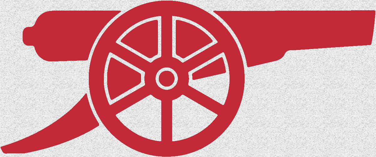 Arsenal Gun Logo Vector