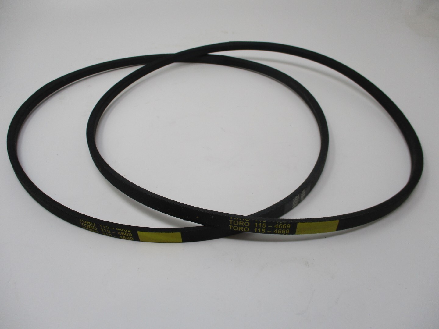 2 Genuine Toro 115-4669 V-Belt Super Recycler 22" Transmission 20797 ...