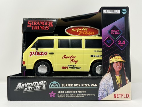 New Adventure Force Stranger Things Surfer Boy Pizza Van /Remote ...