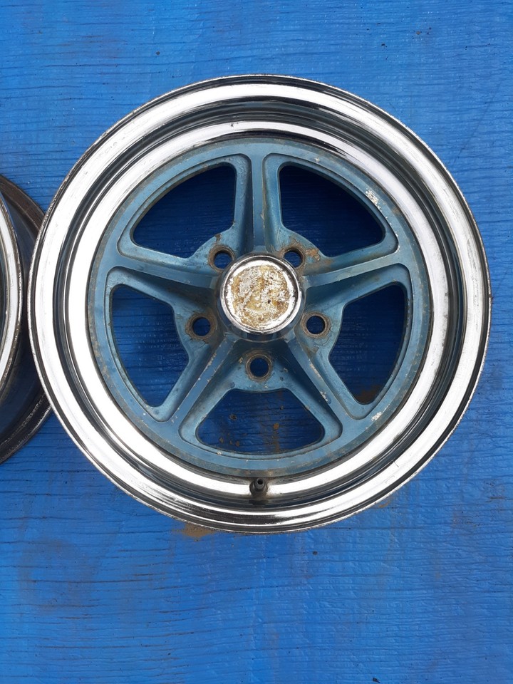 SEARS Mag Wheels 14x6 Ford Mopar Pair 1966 | eBay