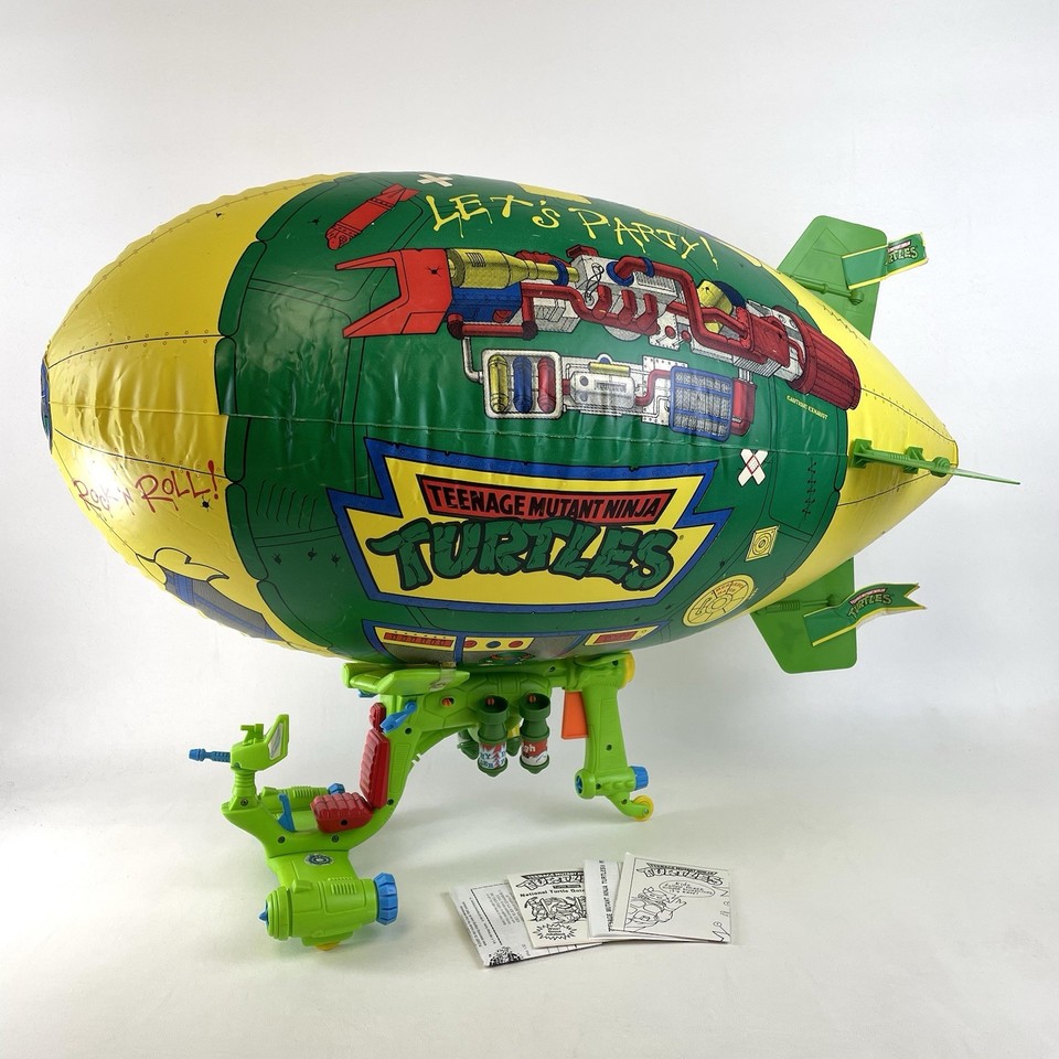 🔥VTG TMNT Blimp II Teenage Mutant Ninja Turtles (1991) 100% COMPLETE IN ...