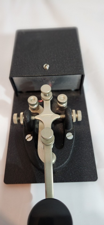 WM. M. Nye Company Inc Master Key CW Telegraph Morse Code Key Speed X ...