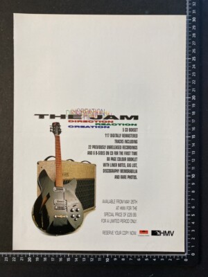 THE JAM - DIRECTION REACTION CREATION - ORIGINAL ADVERT POSTER [M16 ...