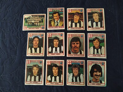 FOOTBALL 78 NEWCASTLE UNITED Footballers Panini CHOOSE sticker removed ...