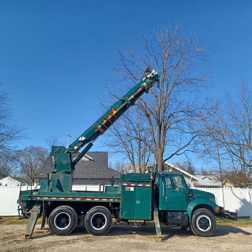 1996 International 4900 T/A 45' Crane Digger Derrick Truck Utiltiy ...