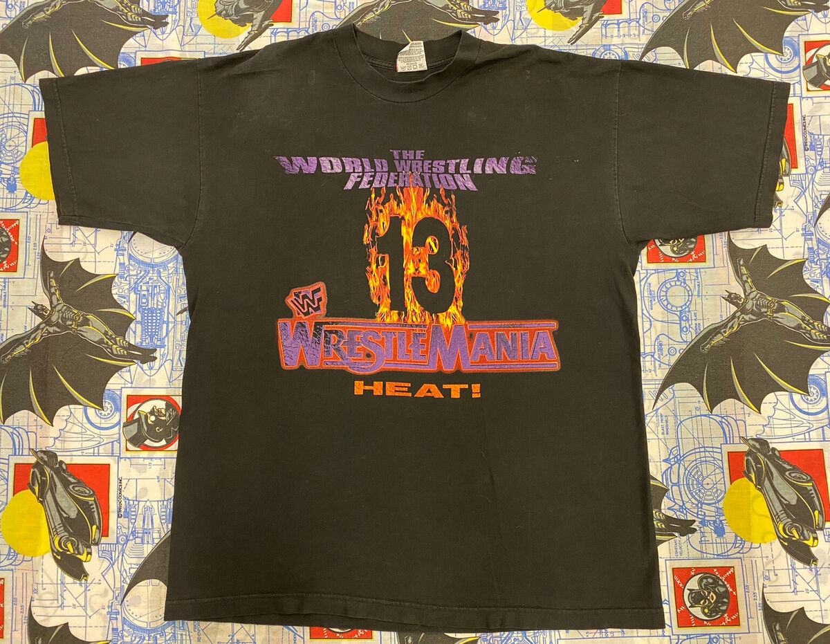 Wrestlemania 13 WWF T-Shirt Men's XL 1997 Rosemont IL | eBay Wrestlemania 13 WWF T-Shirt Men's XL 1997 Rosemont IL | eBay