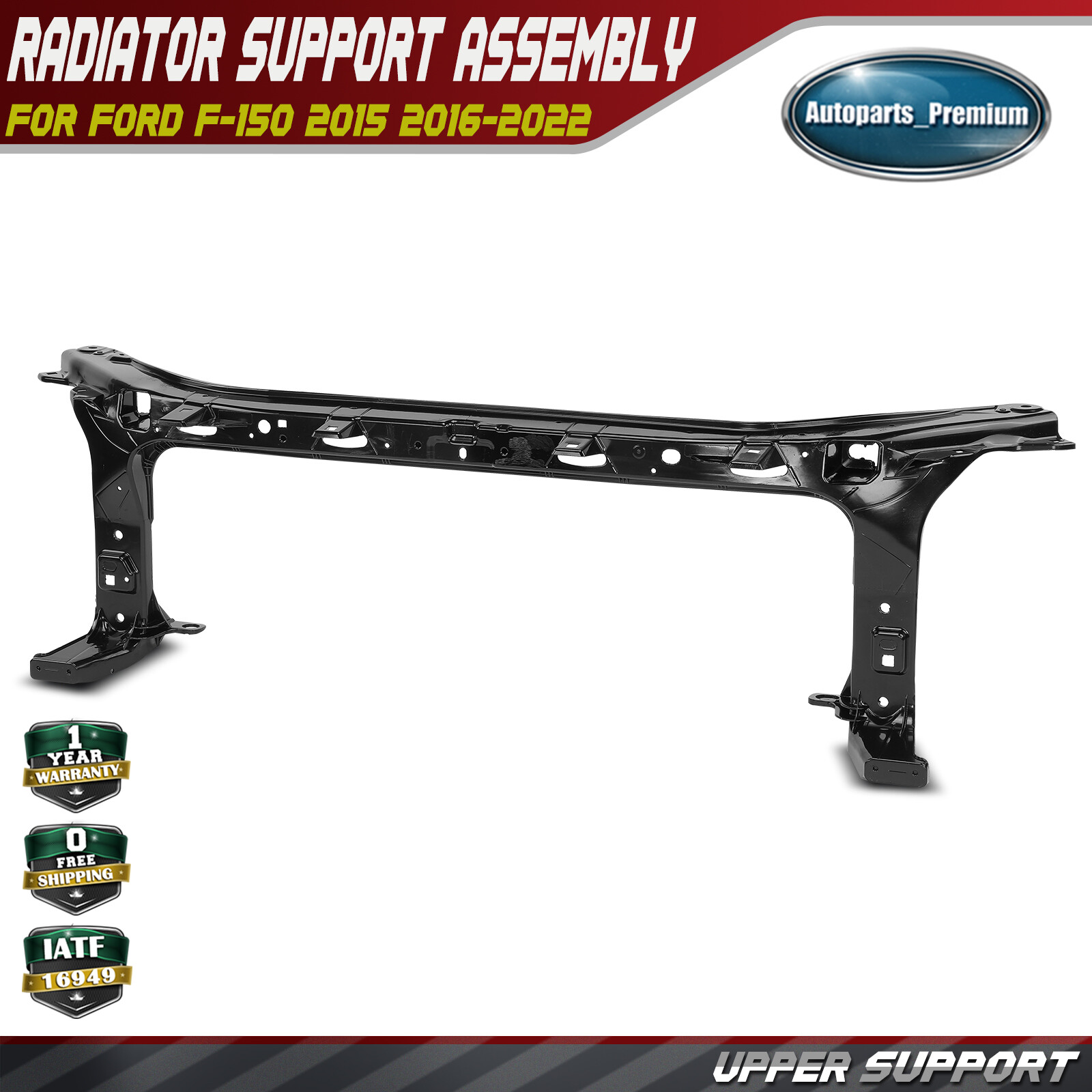 New Upper Support Radiator Support Assembly for Ford F-150 2015-2022 ...