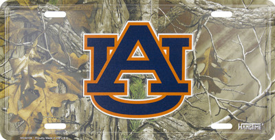 AUBURN CAR TRUCK TAG CAMO LICENSE PLATE AUBURN TIGERS WAR EAGLE METAL ...