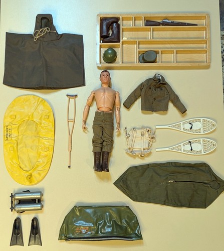 Vintage 1960s GI Joe - with Locker and Accessories | eBay