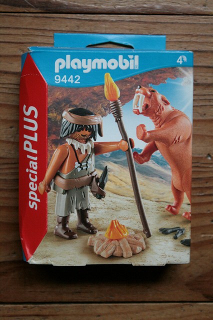 PLAYMOBIL Special Plus History 9442 Caveman With Sabertooth Tiger for ...