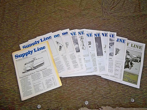 "SUPPLY LINE" Magazine-The IMVCC/MVPA Newsletter-April 1989-March 2004 ...