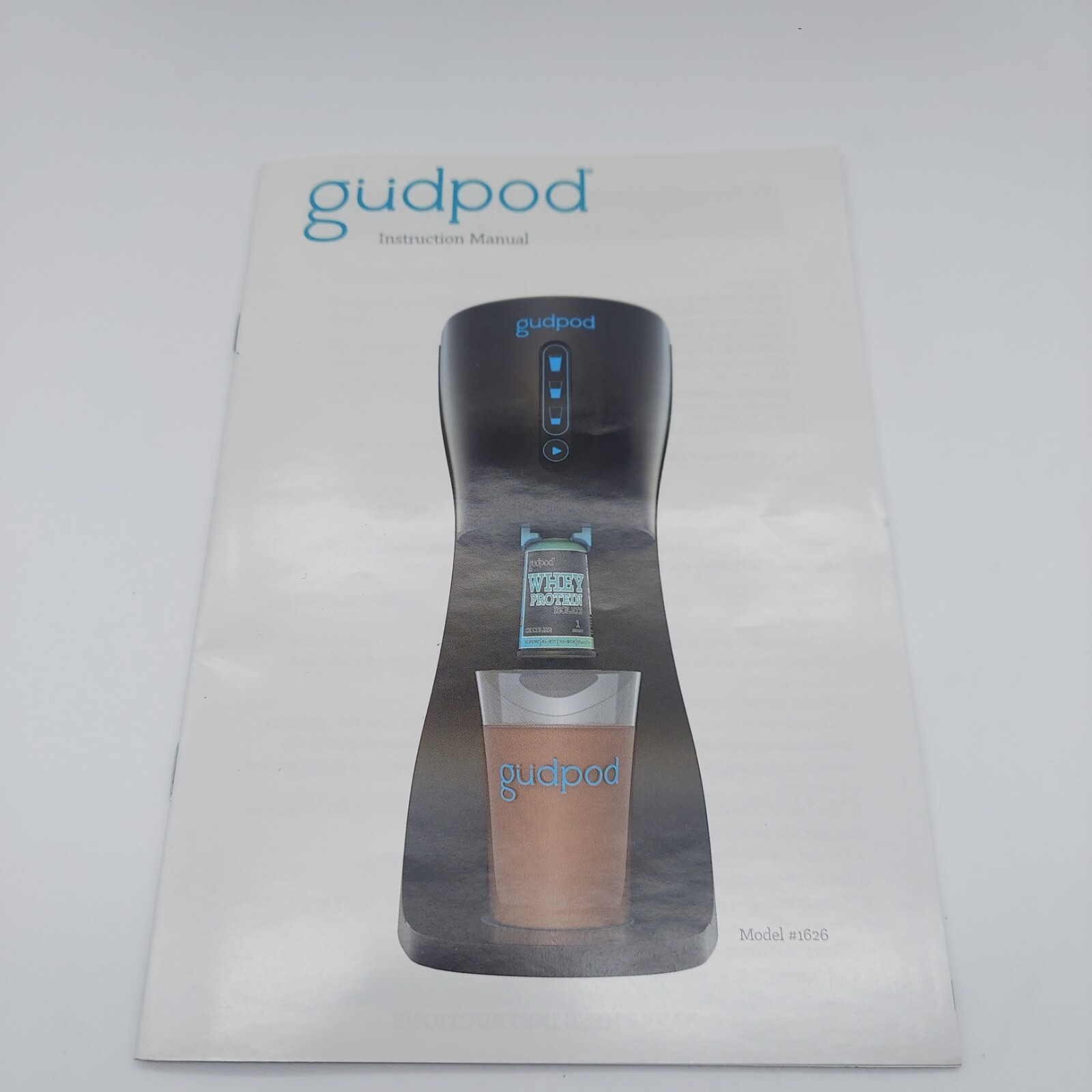 Smoothie Maker Shake Mixer Machine Gudpod Nutrition Model 1626 W Cup ...