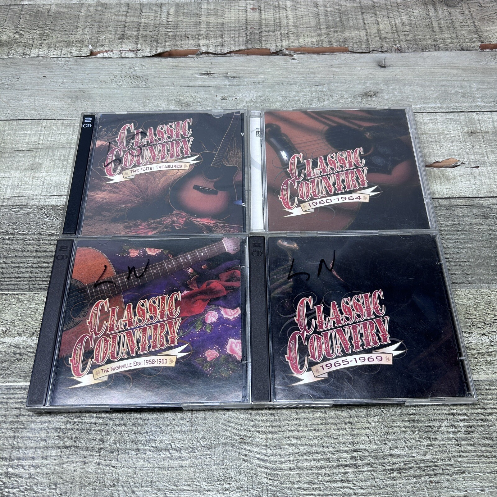 Time Life Classic Country CD Lot Of 4: 50’s Treasures, 1958-63, 1960-64 ...