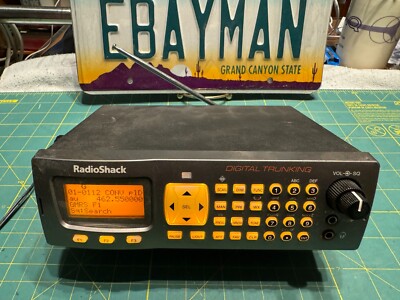 PRO-197 DIGITAL TRUNKING DESKTOP/MOBILE RADIO SHACK SCANNER 40293019341 ...