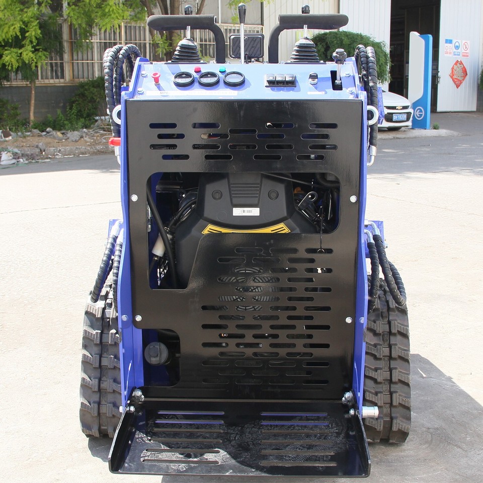 22HP Mini Skid Steer Stand-on Crawler Compact Track Loader Garden Farm ...