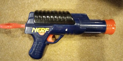 Kenner Nerf Sharp Shooter Single Shot Pull Back Dart Gun Blaster No ...