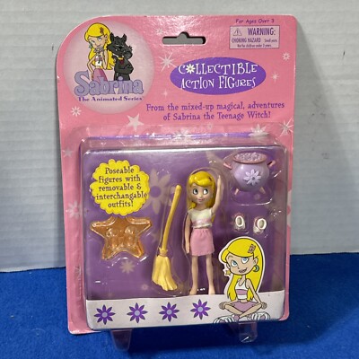 BNIP 2000 Sabrina the Teenage Witch Animated Series Figure Set Sabrina ...