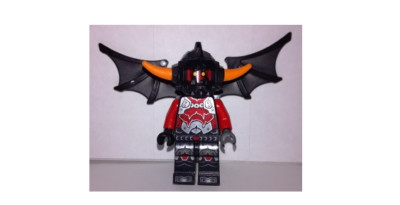 Lego Ash Attacker 70320 Orange Horns Wings Nexo Knights Minifigure | eBay