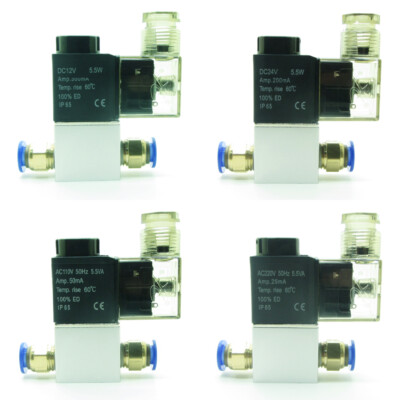 Valves and Flow Controls - 12 Volt Air Solenoid Valve