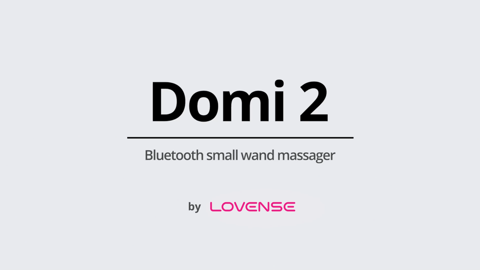 LOVENSE Domi 2 Wand Massager + LOVENSE USB Bluetooth Adapter for PC ...