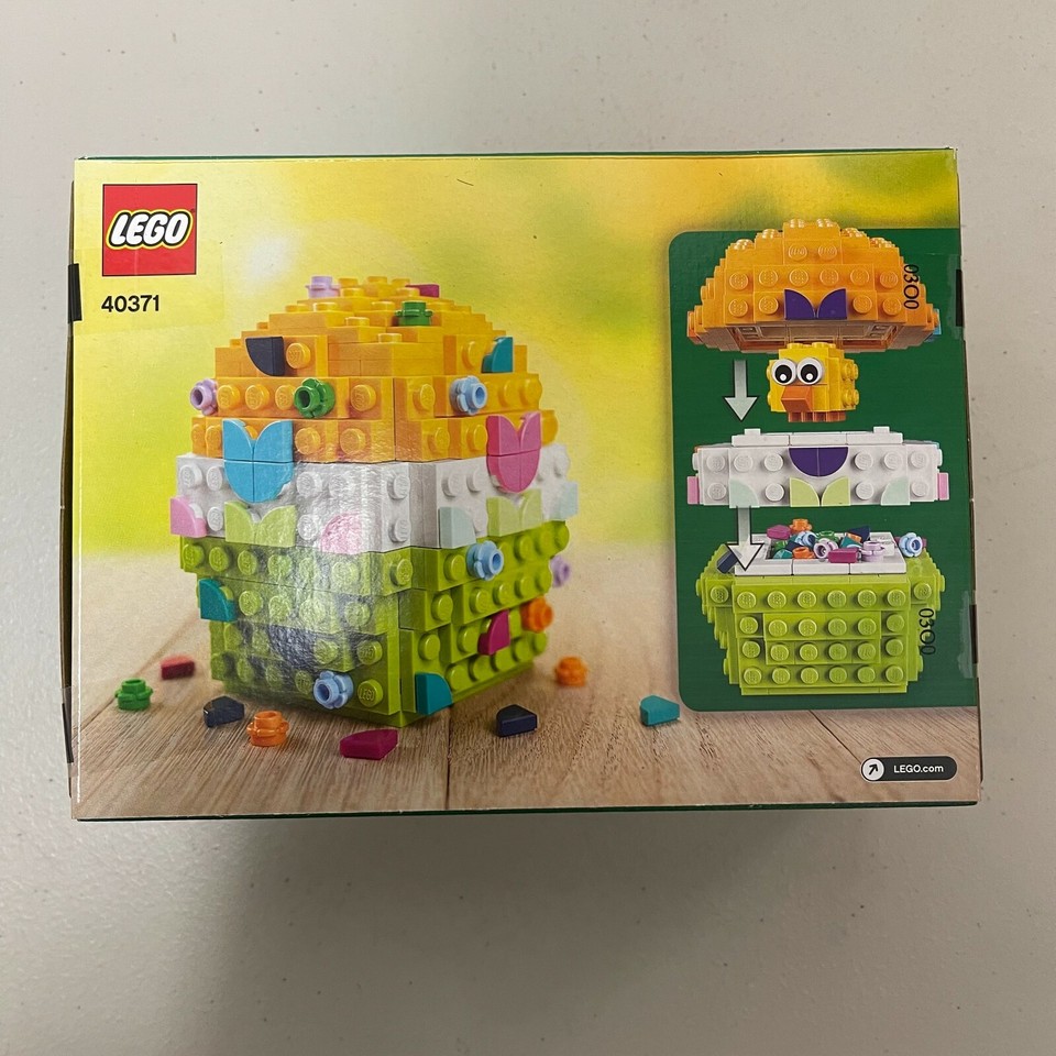 NEW SEALED Lego 40371 Customizable Easter Egg with Chick 673419321464 ...