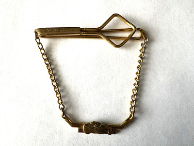 Vintage Swank Horse Head Tie Chain W/Guard Tie Clip | eBay