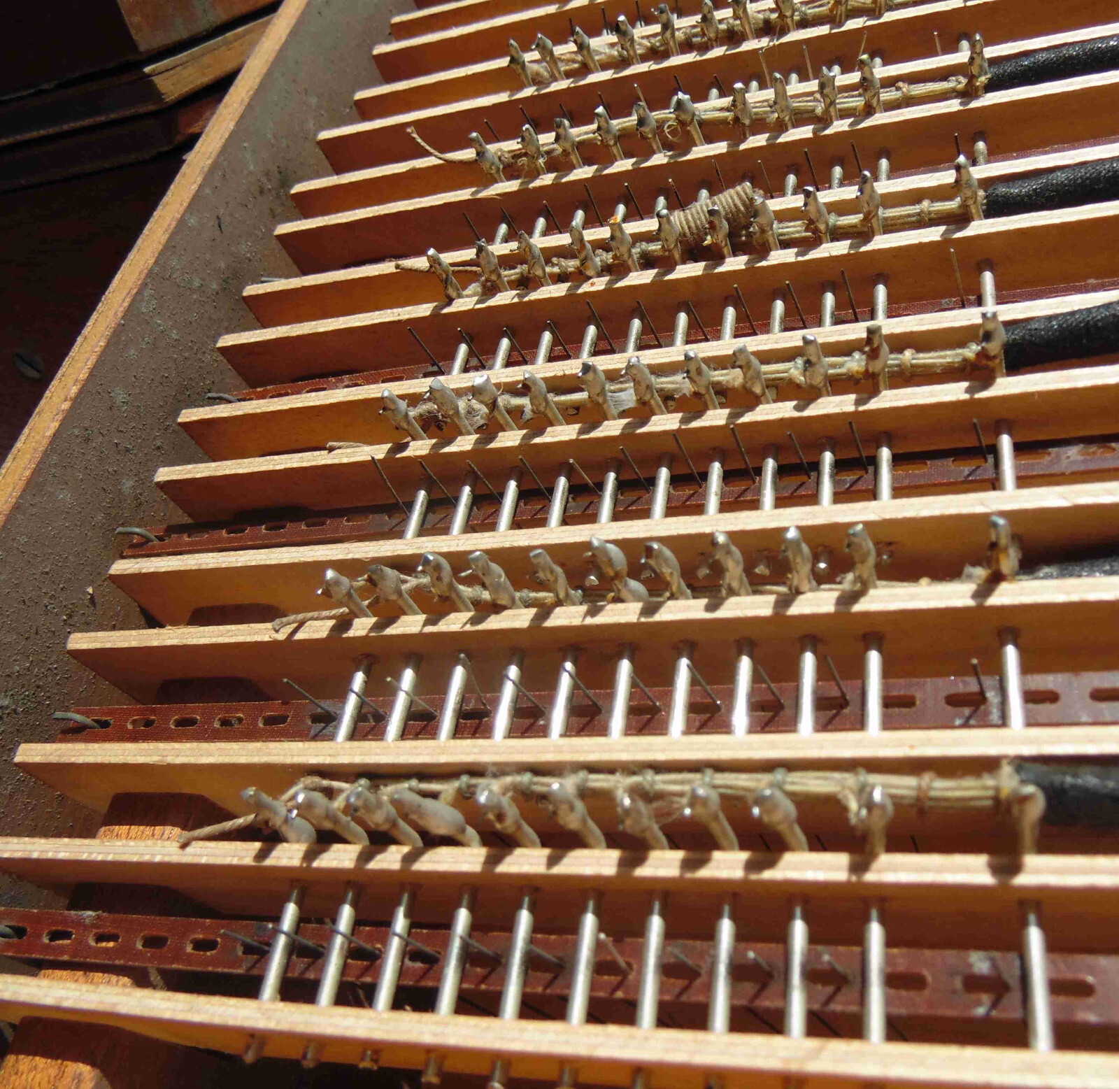 Compton pipe organ Hold and move coupler switch relay box palladium ...