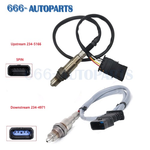 2pcs Oxygen O2 Sensor Upstream&Downstream For 2014-2019 Mini Cooper BMW ...