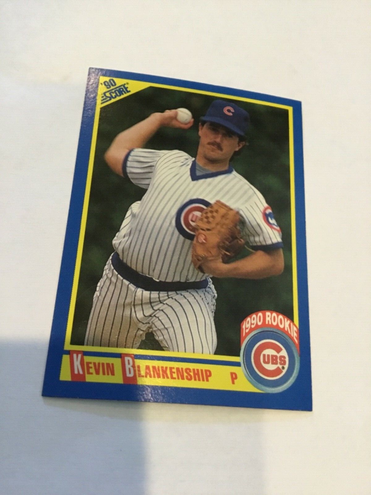 1990 Score #646 Kevin Blankenship Cubs NM-MT | eBay