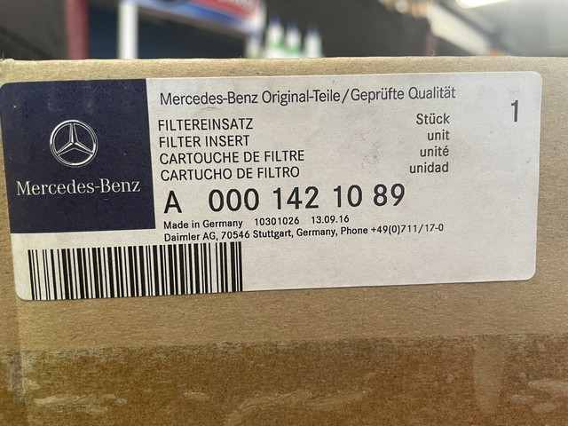 Mercedes-Benz Freighliner Def Filter Kit A0001421089 - 0001420789 for ...