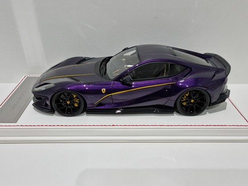 1/18 Davis Giovanni Novitec Ferrari 812 Superfast Hong Kong Viola ...