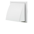 blauberg 150mm white weatherproof exterior wall cowl | eBay