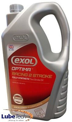 EXOL SYNTHETIC RACING 2 TWO STROKE OIL 5 LTR JASO FD API TC | eBay UK