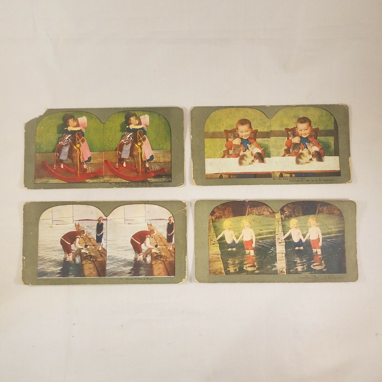 Set of 12 Stereoscope Cards - Miscellaneous Subjects | eBay