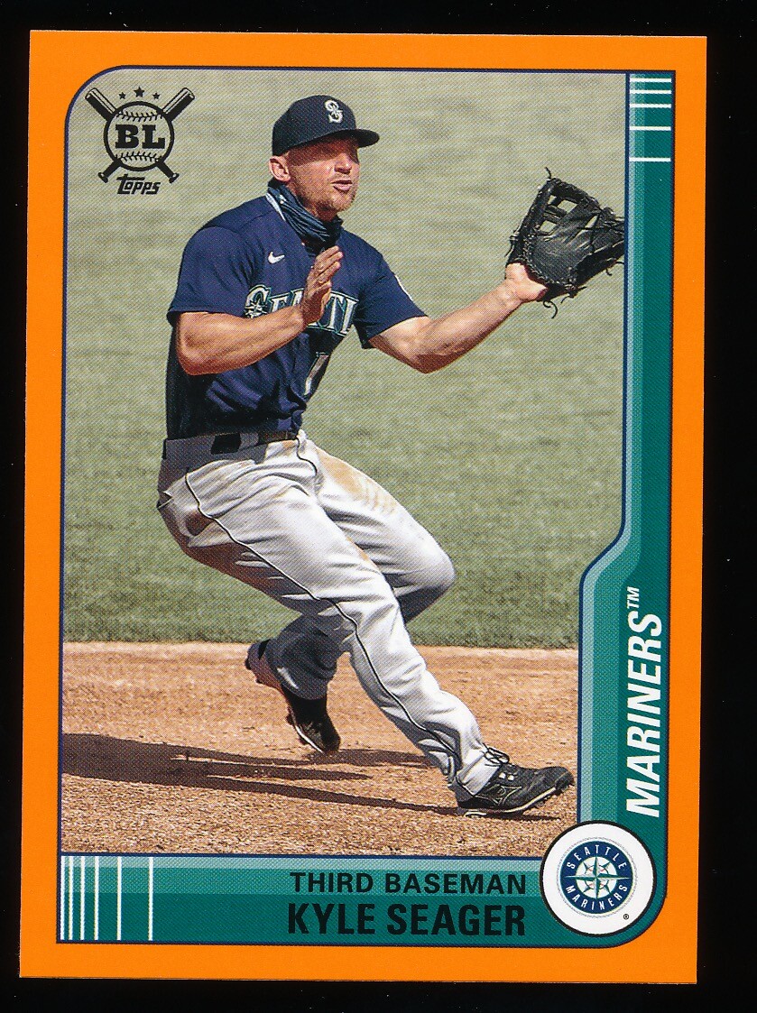 KYLE SEAGER 2021 TOPPS BIG LEAGUE ORANGE PARALLEL #127 | eBay