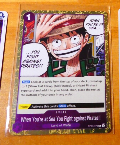 ONE PIECE AWAKENING OF THE NEW ERA ENGLISH CARD HOLO GAME CARTE OP05 ...