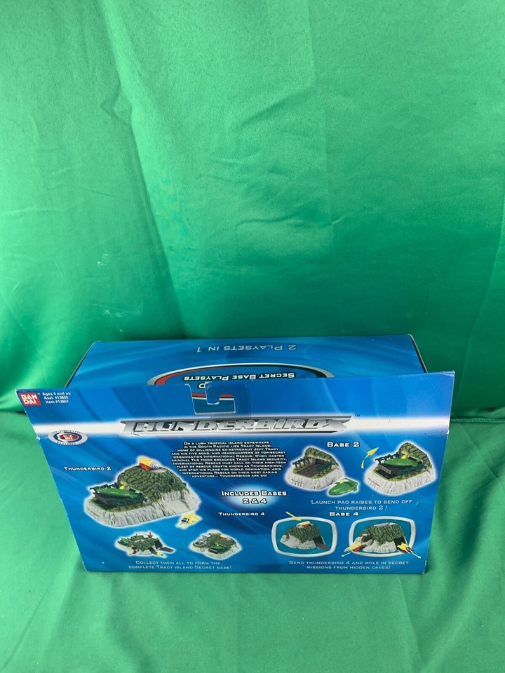 Bandai Thunderbirds Tracy Island Secret Base Playset Universal Studios ...