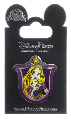 2012 Disney Princess Crest Rapunzel Pin With Packing Rare | eBay