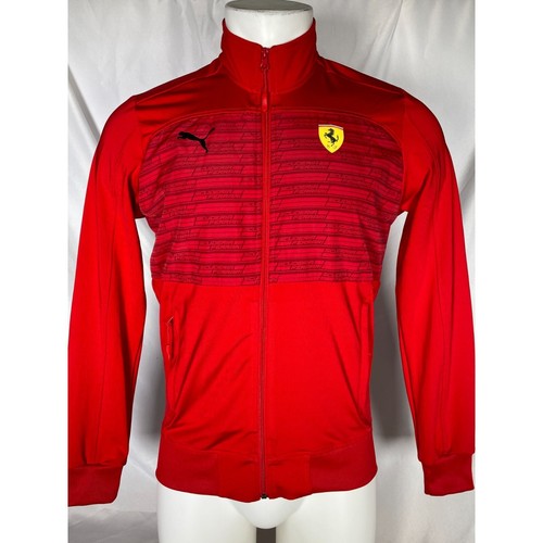 VTG Scuderia Ferrari x PUMA Red Racing Jacket Men's S… - Gem