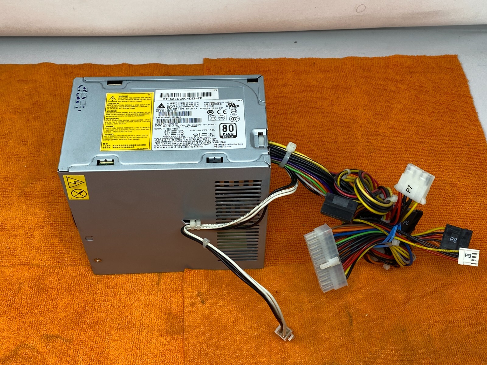 Delta Dps-475cb-1 HP 468930-001 Power Supply 475w Tested for sale ...