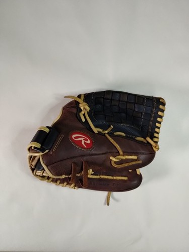 Rawlings RBG36BC 12.5” Baseball Glove All Leather Shell Basket Web - RH ...